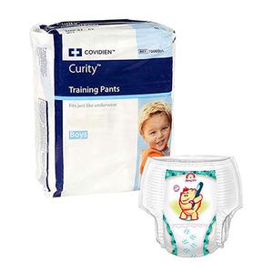 Covidien/Kendall Curity Runarounds Boy Training Pant, XL (Over 38 lbs ...