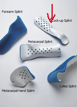 Corflex Cock-UP Splint | Open-Cell Foam Padding — Grayline Medical