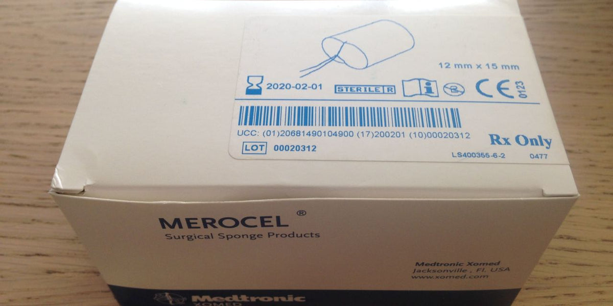 Medtronic Merocel Schindler Ear Packing - EAR, PACKING, MEROCEL, W/DRW ...
