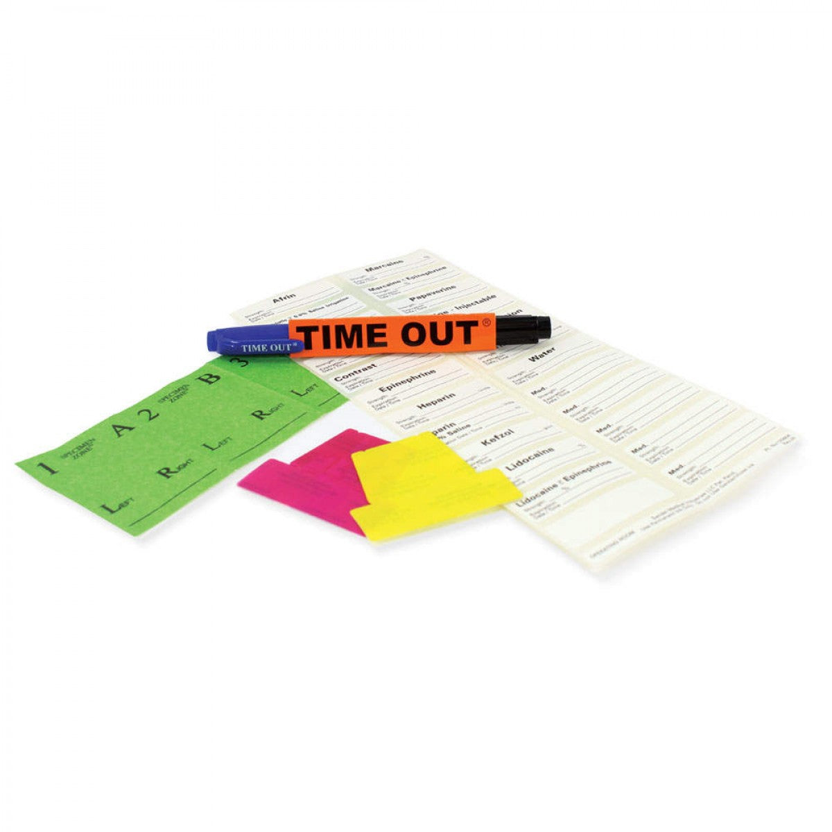 Sterile Label Kit Includes 48 Labels, Flags, Dual-Tip Sterile Marker ...