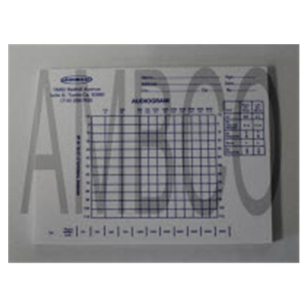 Ambco Electronics Pad Audiogram 50/Sheet — Grayline Medical