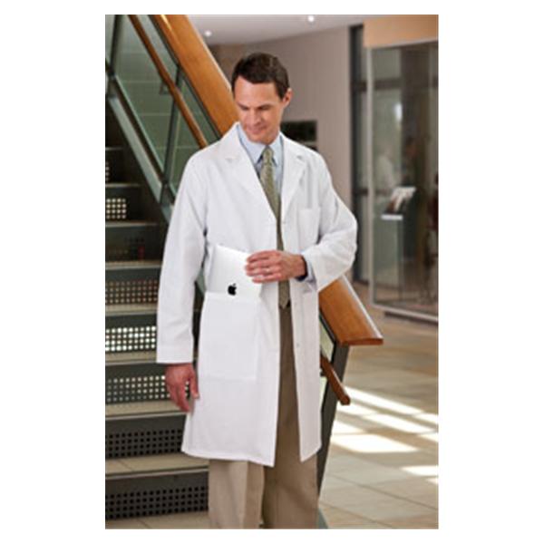 META By White Swan Lab Coat 65% Polyester / 35% Cotton META Unisex Whi ...