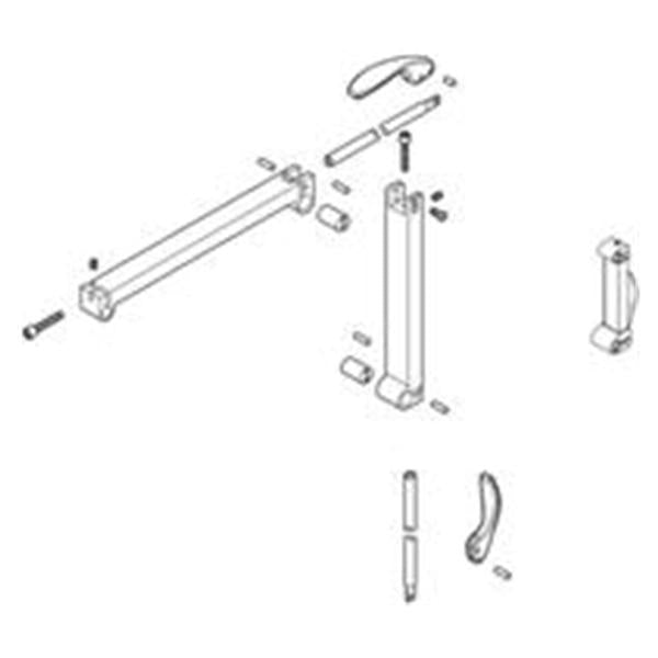 Midmark oration Headlock Assembly Black For 411 Power Exam Table Ea ...