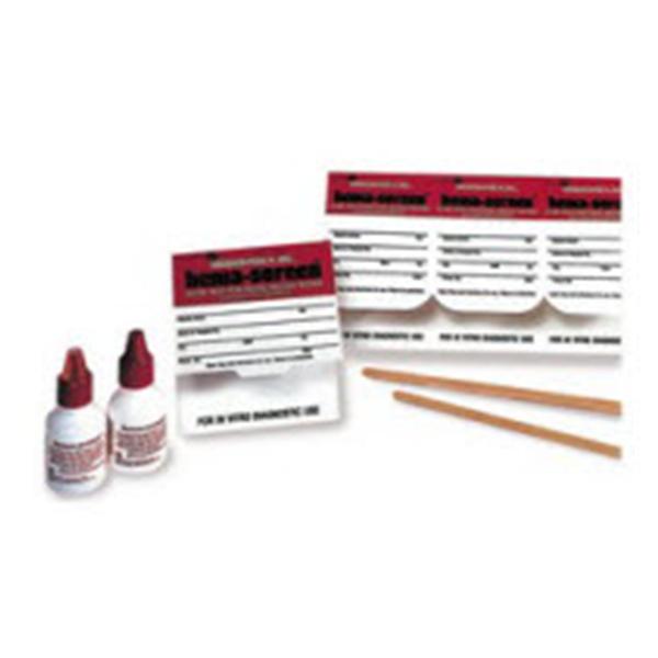 Immunostics Hema-Screen FOB: Fecal Occult Blood Test Kit 50 Count EA ...