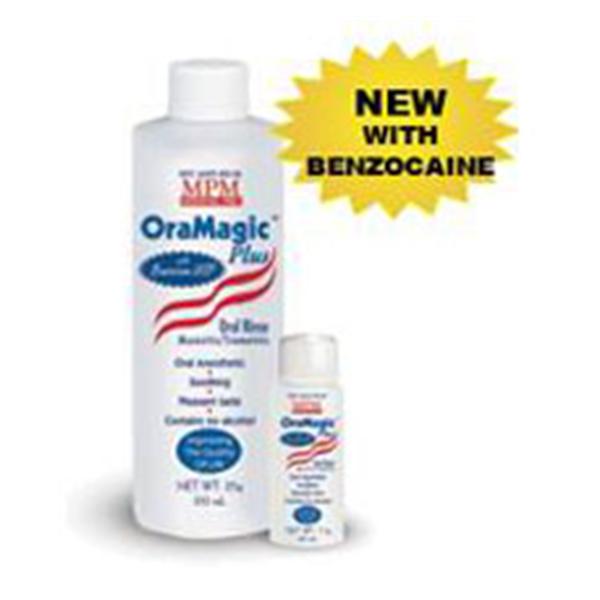 MPM Medical OraMagic Plus Rinse Wound Care Low Alcohol Mild Mint 8oz/B ...