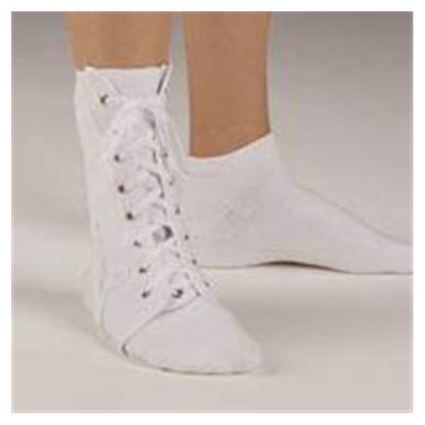 Deroyal Industries Brace Lace Up Ankle Canvas White Size Large Univers ...