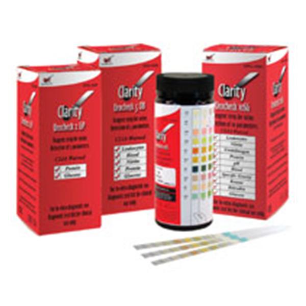 Diagnostic Test Group Clarity Urocheck 2GP Urinalysis Test Strip CLIA ...