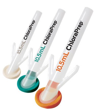 BD ChloraPrep Scrub Applicators - APPLICATOR, CHLORAPREP, TEAL, TINTED ...