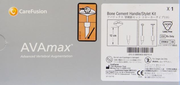 BD AVAmax Handle / Stylet Kits - Standard AVAmax Needle with Bevel Tip ...