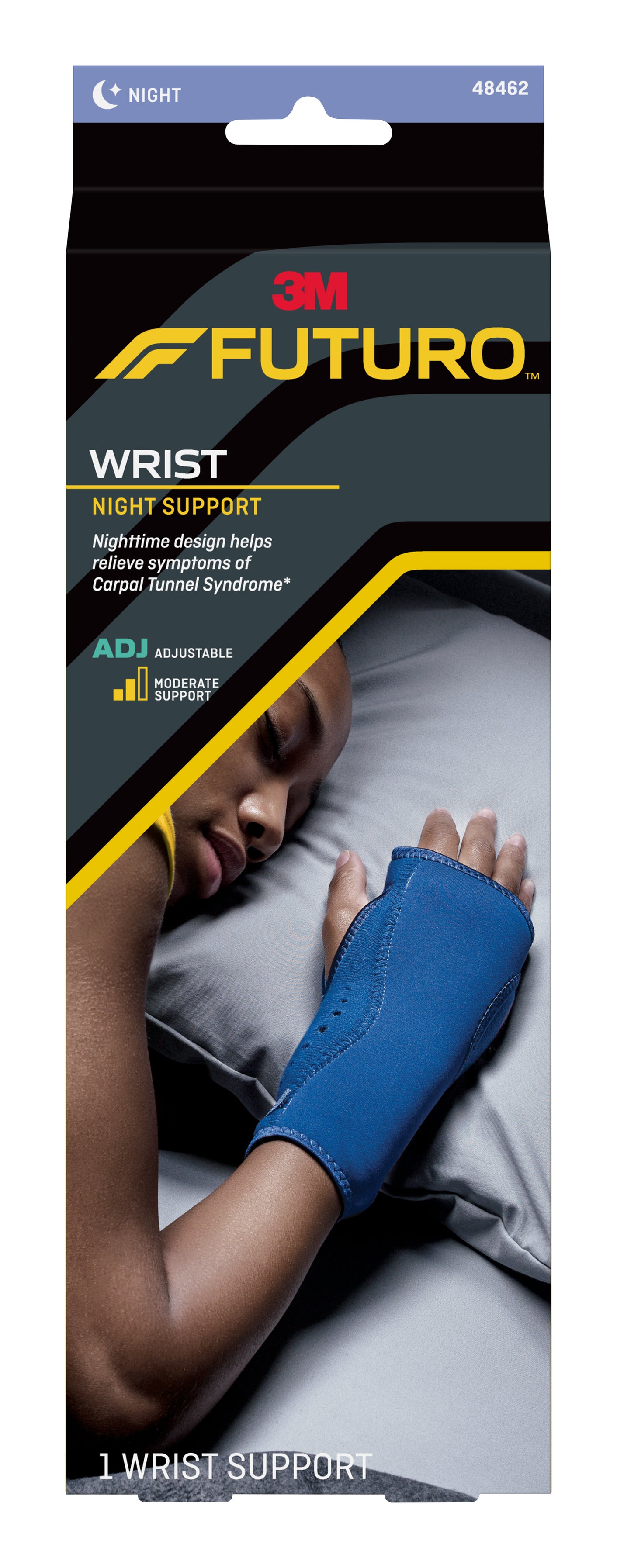 3M Healthcare FUTURO Deluxe Wrist Stabilizer - Futuro Adjustable Night ...