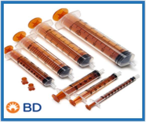 BD Enteral Syringes with UniVia Connector - Sterile Enteral Syringe wi ...