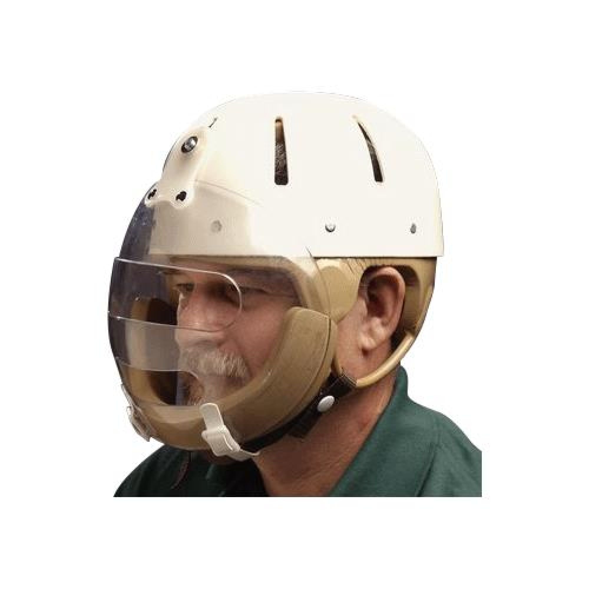 Danmar Products Hard Shell Helmet with Face Guard — Grayline Medical