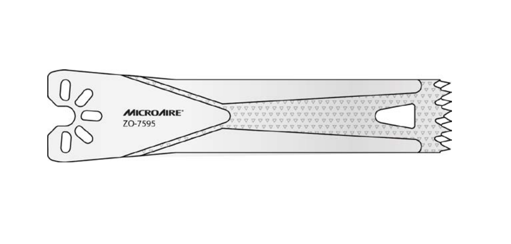 Microaire Surgical Oscillating Blades - BLADE, SAW, OSC, LARGE, 19.5MM ...