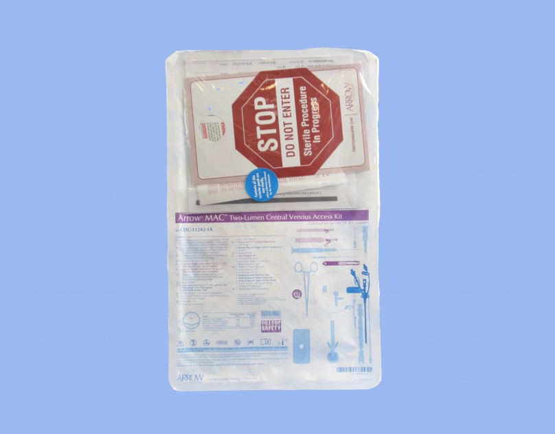 Teleflex Medical MAC 2 Lumen Central Venous Access Kits - MAC 2 Lumen ...