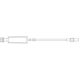 Baxter Healthcare IV Extension Set 6" Male Luer Lock Adapter 48/CA ...