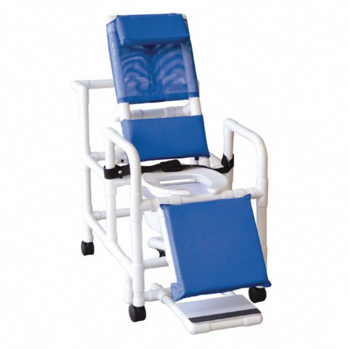 MJM Reclining Shower/Commode Chair — Grayline Medical