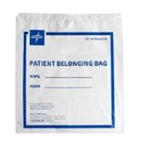 Medline Industries Bag Patient White/Blue 18x20x3-1/2" Plastic 250/Ca ...