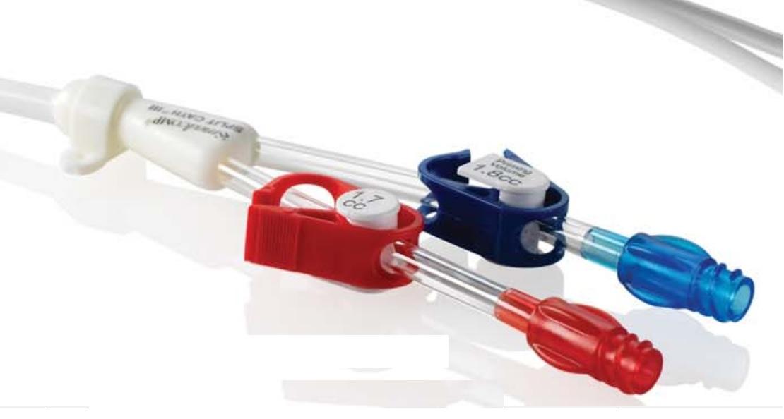 Medical Components Medcomp Split Cath - Spilt Dialysis Catheter with C ...