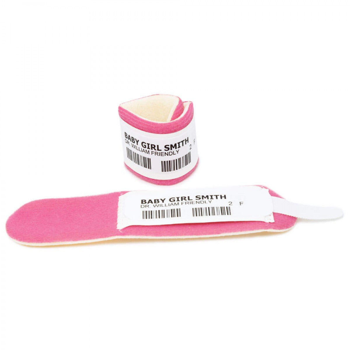 Precision Neonatal Soft Foam Band With Shield 1" X 6 1/4" Infant Pink ...