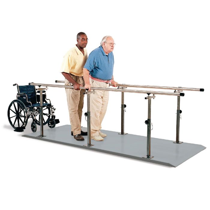 Metron Value Bariatric Adjustable Parallel Bars — Grayline Medical