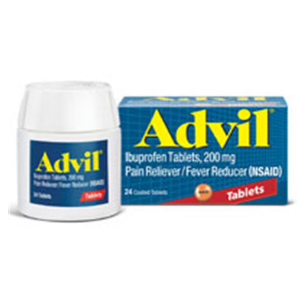 Pfizer Consumer Health Advil 200mg Tablets 24/Bx — Grayline Medical