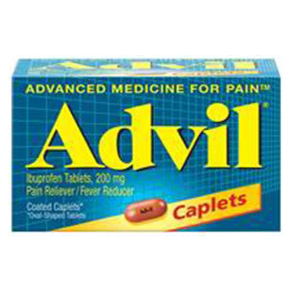 Pfizer Consumer Health Advil 200mg Caplets 100/Bt, 36 BT/CA (573016040 ...