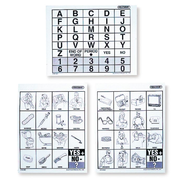 Patterson Medical Communicard Trio — Grayline Medical