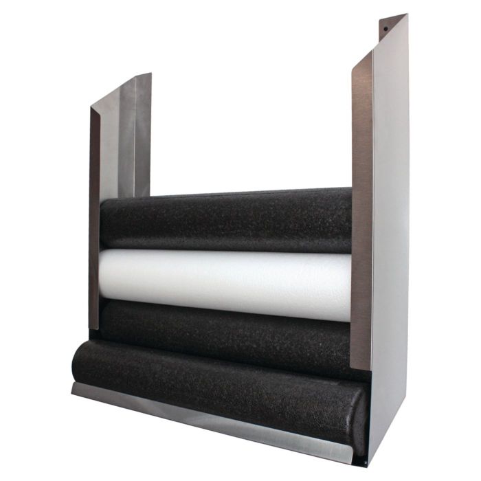 Patterson Medical Steel Foam Roll Wall Storage Rack — Grayline Medical