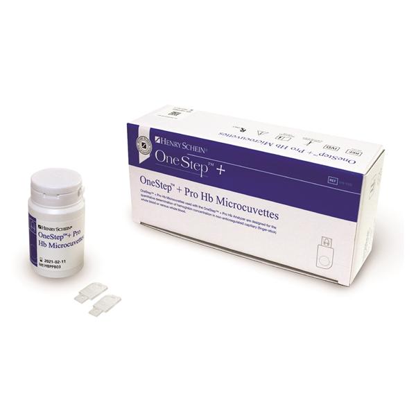 Henry Schein One Step Pro Plus Hb Microcuvettes 200/Bx — Grayline Medical