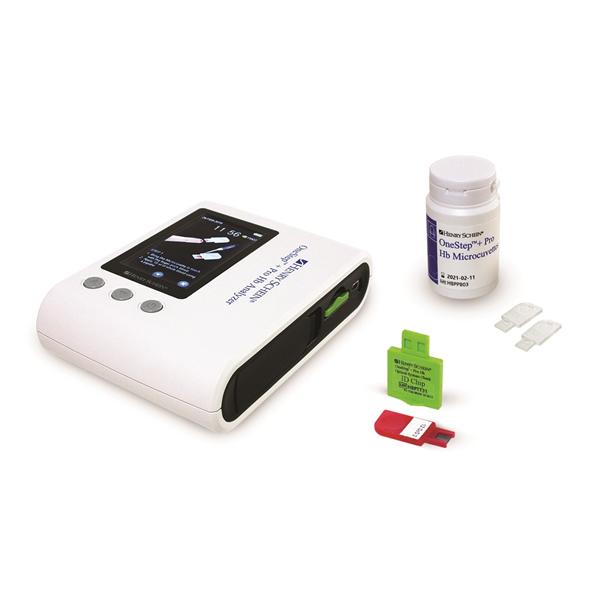 Henry Schein One Step Pro Plus Hb Strt Kt W/ Hb Anlyz/Mcrcvt/Optcl Sys ...