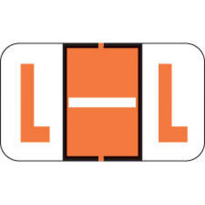 Jeter Compatible 5100 Color Code Label Alpha "L" 1 5/8" X 15/16" Dark ...