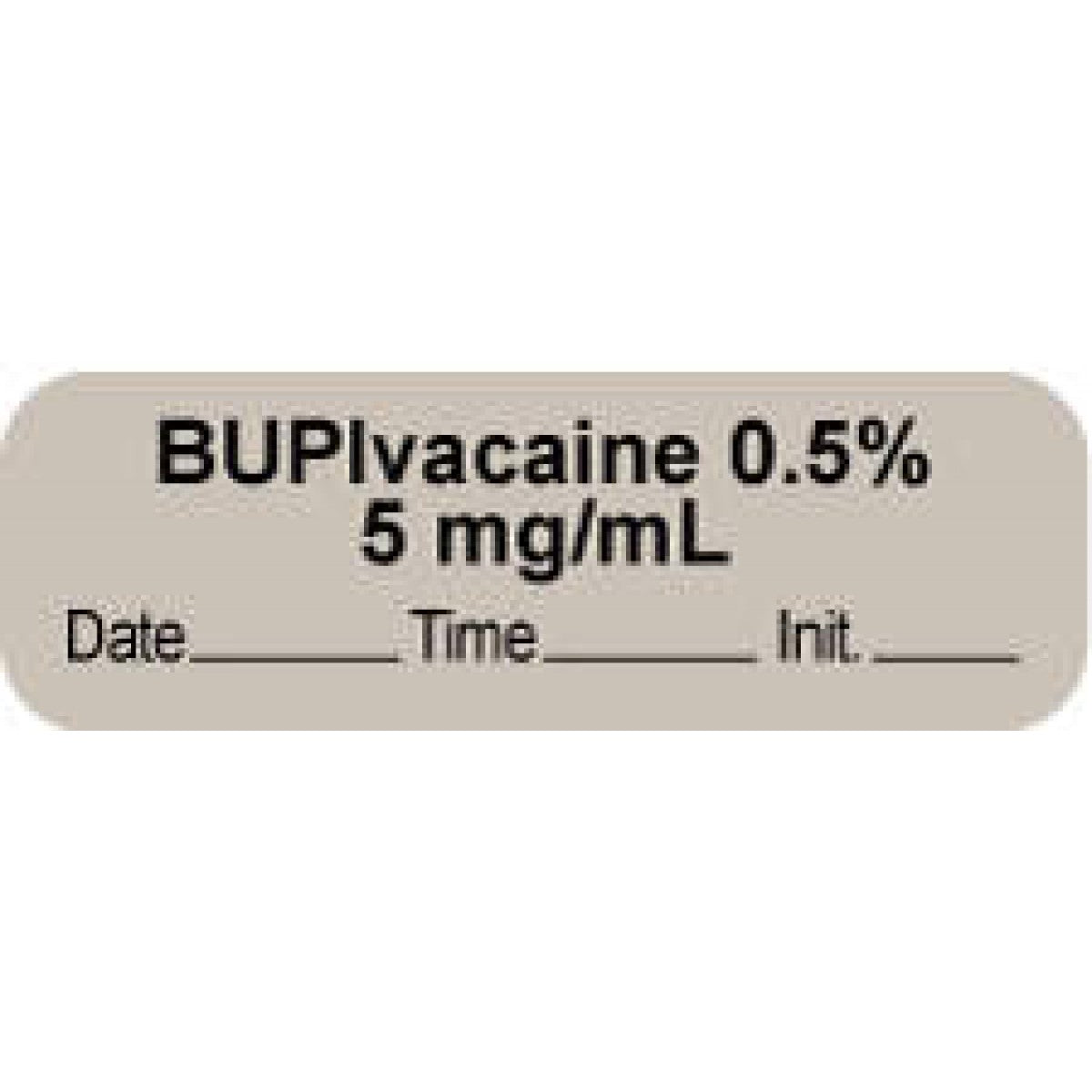 Anesthesia Label With Date, Time & Initial | Tall-Man Lettering (Paper ...