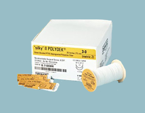 Teleflex Medical Nonabsorbable Polydek Sutures - SUTURE, POLYDEK, NO N ...