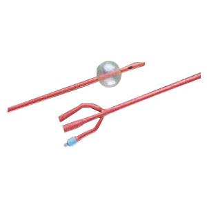 Bardex I.C. Two-Way Specialty Carson Model Red Latex Foley Catheter ...