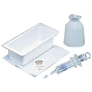 Bard Piston Irrigation Syringe and Tray with Graduated Flask, Luer Ada ...