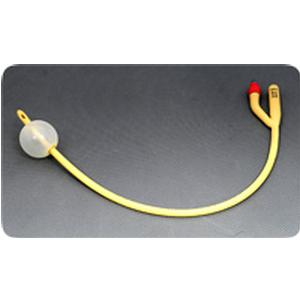 Amsino AMSure 2-Way Silicone-Coated Latex Foley Catheter 30Fr 30cc Bal ...