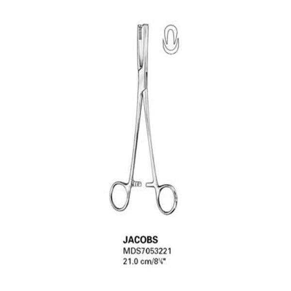 Medgyn Products Forcep Tenaculum Jacobson 10" Straight 2x2 Teeth Ea ...