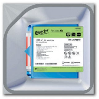 CR Bard Port Access Kits - PowerLoc Max Power Injectable Infusion Set ...