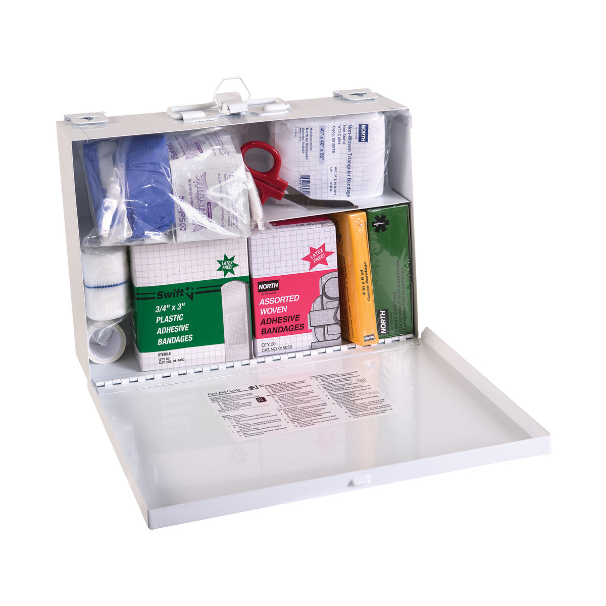 DMI Basic First Aid Kit with Metal Case | Prepared Treat Minor Injuries ...