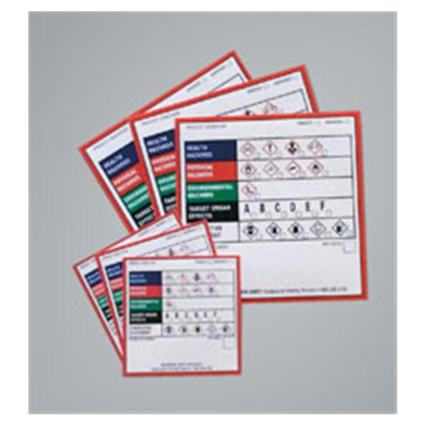 HPTC Label Informational Chemical Product 25/Pk (GHCL) — Grayline Medical