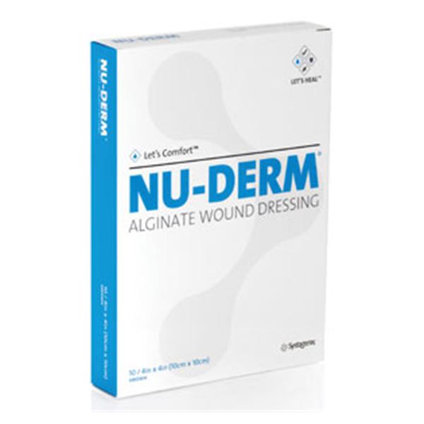 Systagenix Wound Management Dressing Wound Nu-Derm Alginate 4x4" Steri ...