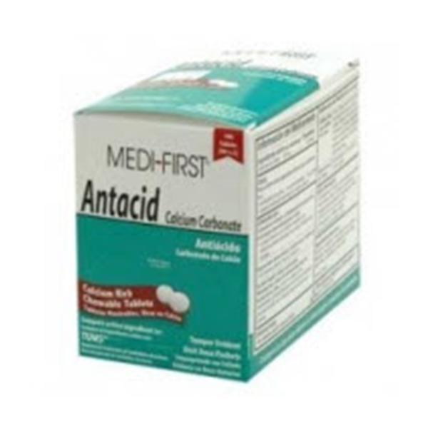 Medique Pharmaceuticals Medi-First Antacid Chewable Tablets 420mg 50x2 ...