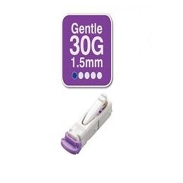 Owen Mumford Lancet Unistik 3 30gx1.5mm Sterile Purple Incision Device ...