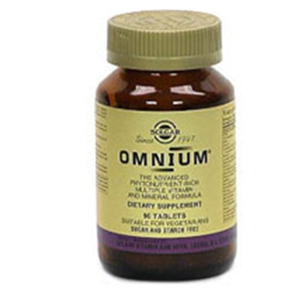 Solgar Vitamin & Herb Omnium Dietary Supplement Tablets 90/Bt ...
