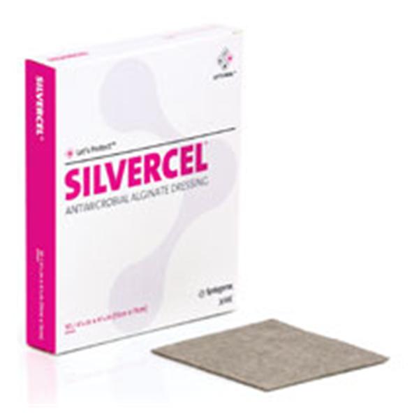Systagenix Wound Management Dressing Silvercel Hi G Alg 4.25x4.25 Strl ...
