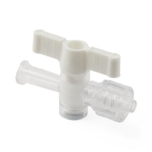 Namic 1-Way Stopcocks - 1-Way Stopcock with OFF Handle Position, Low P — Grayline Medical