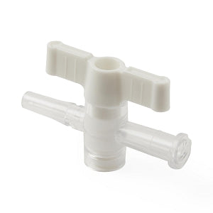 Namic 1-Way Stopcocks - 1-Way Stopcock with OFF Handle Position, Low P — Grayline Medical