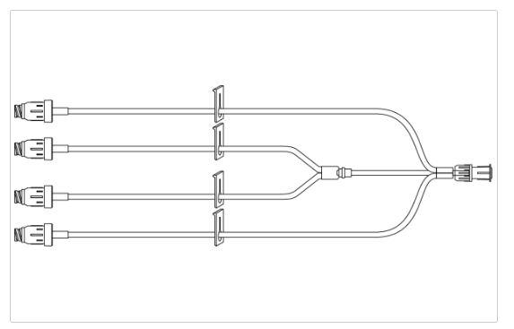 BD Microbore Quadfuse Extension Sets - Micro Bore Quad-Fuse IV Extensi ...