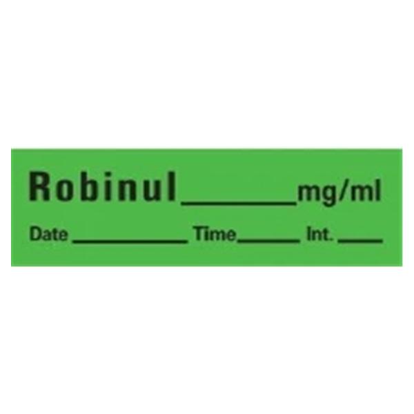 TimeMed a Div of PDC Label For Stock RobinulGREEN 333/RL — Grayline Medical