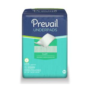 First Quality Prevail Fluff Disposable Underpads, Green, Latex Free ...